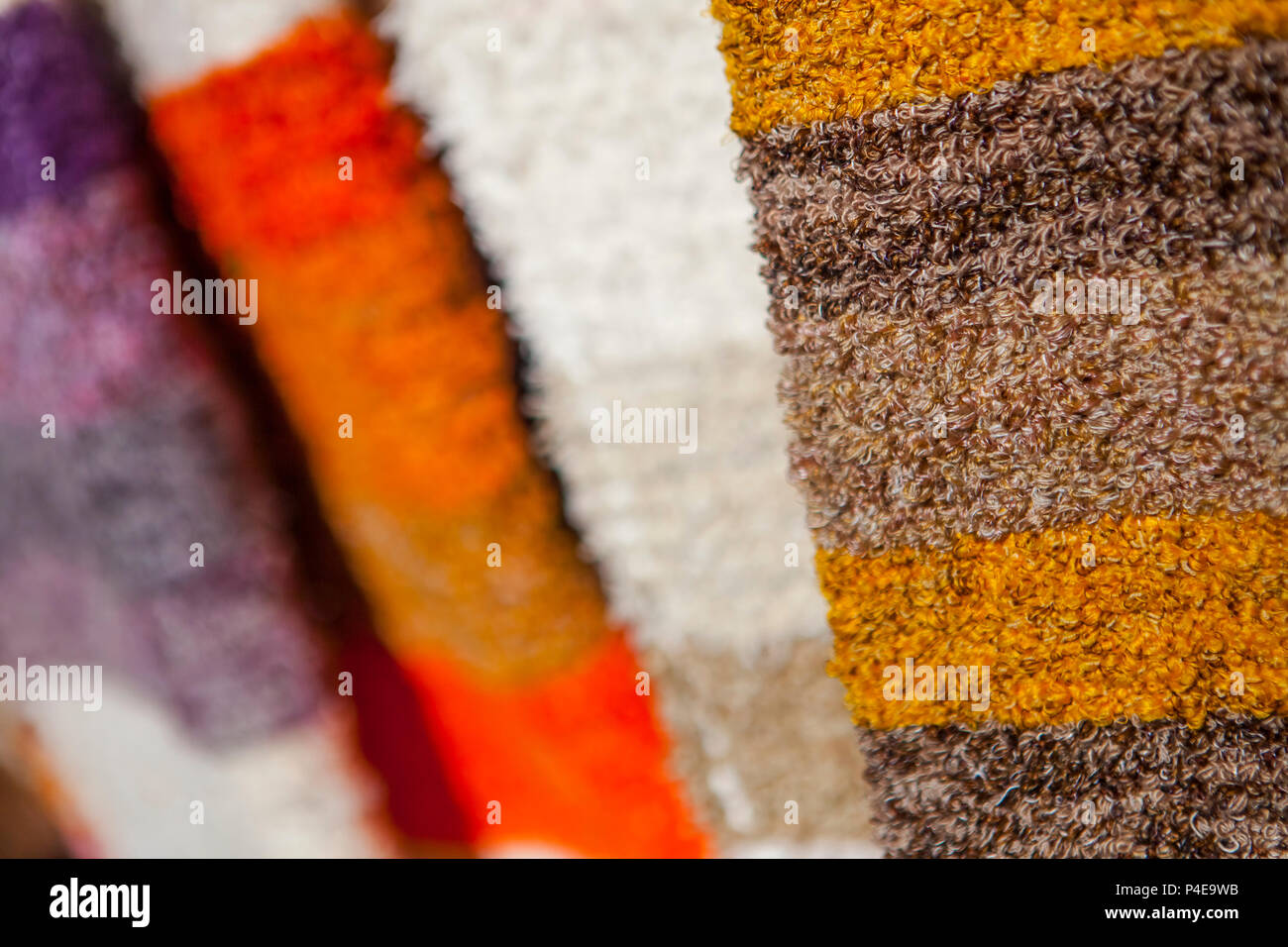 Typical carpets of the Apujarra region,Spain Stock Photo - Alamy