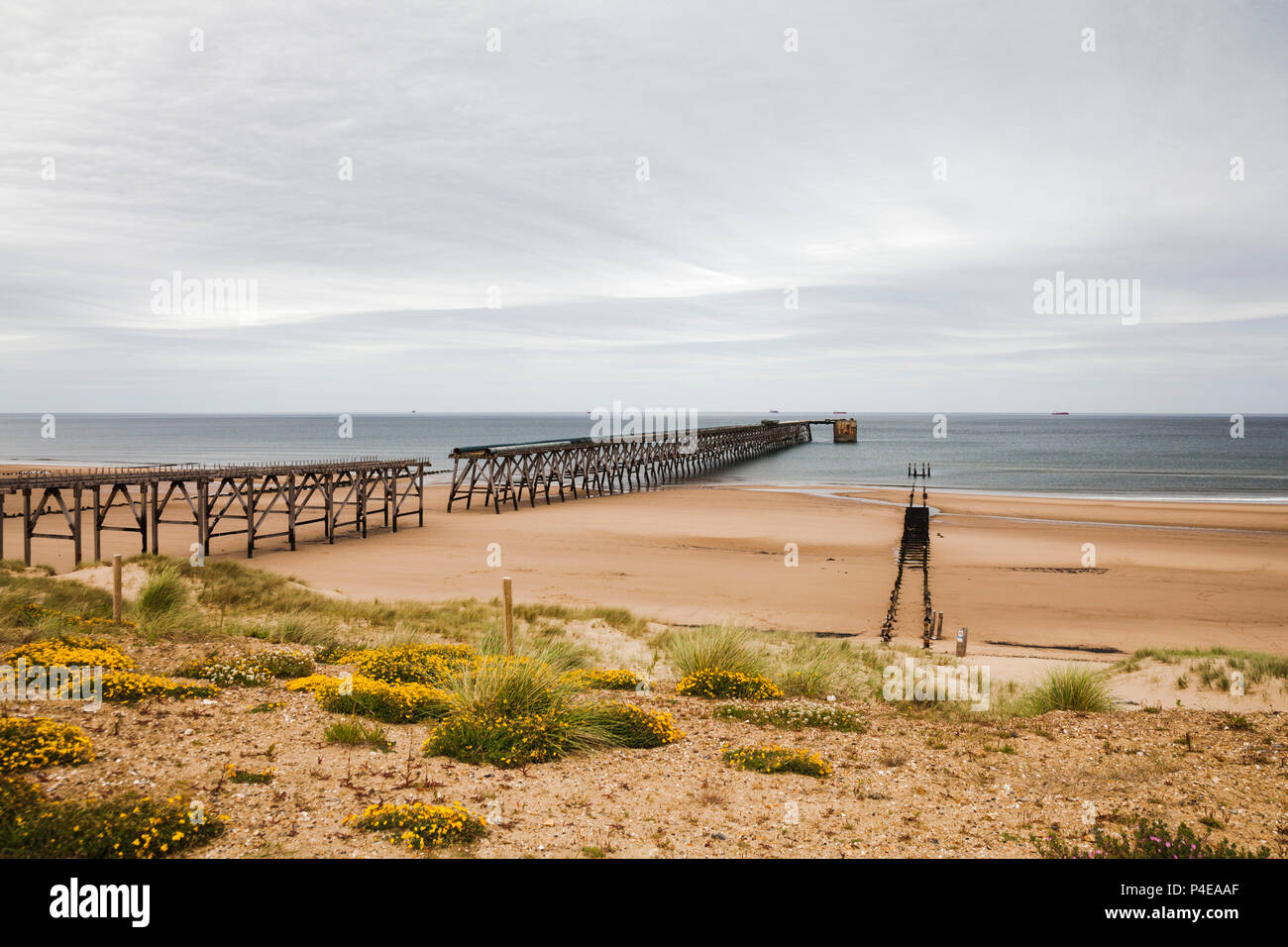 Sand dunes hartlepool hi-res stock photography and images - Alamy