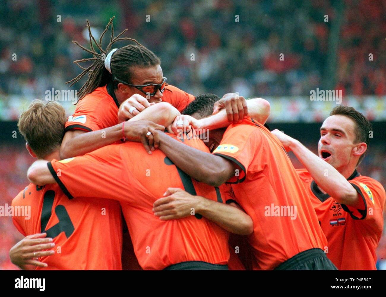 stadium De Kuip Feijenoord, Rotterdam Netherlands, 25.06.2000, Football ...