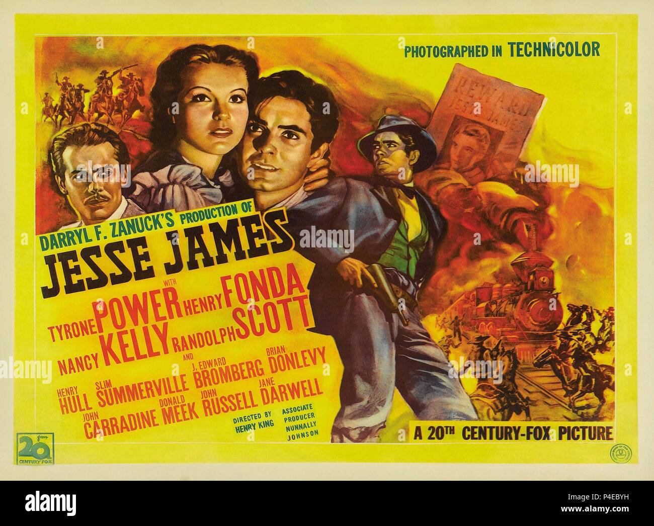 Original Film Title: JESSE JAMES. English Title: JESSE JAMES. Film ...