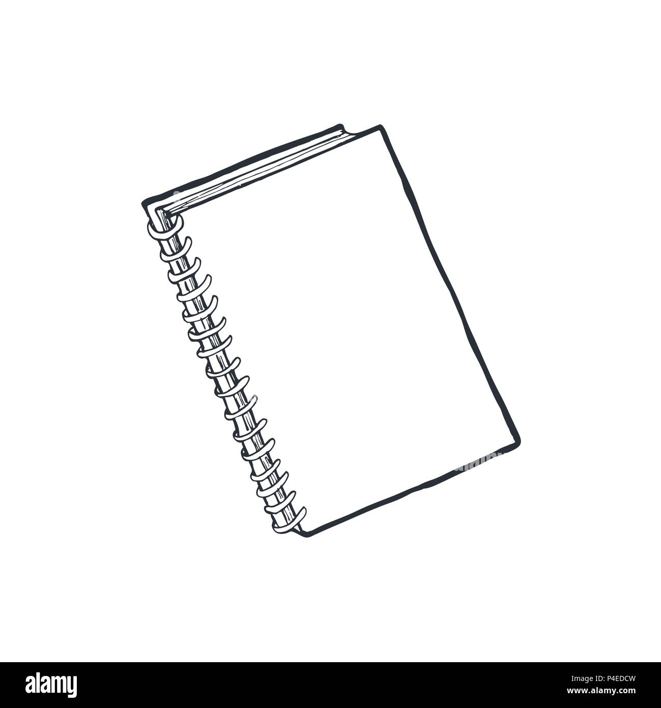 notebook sketch isolated Stock Vector Image & Art - Alamy