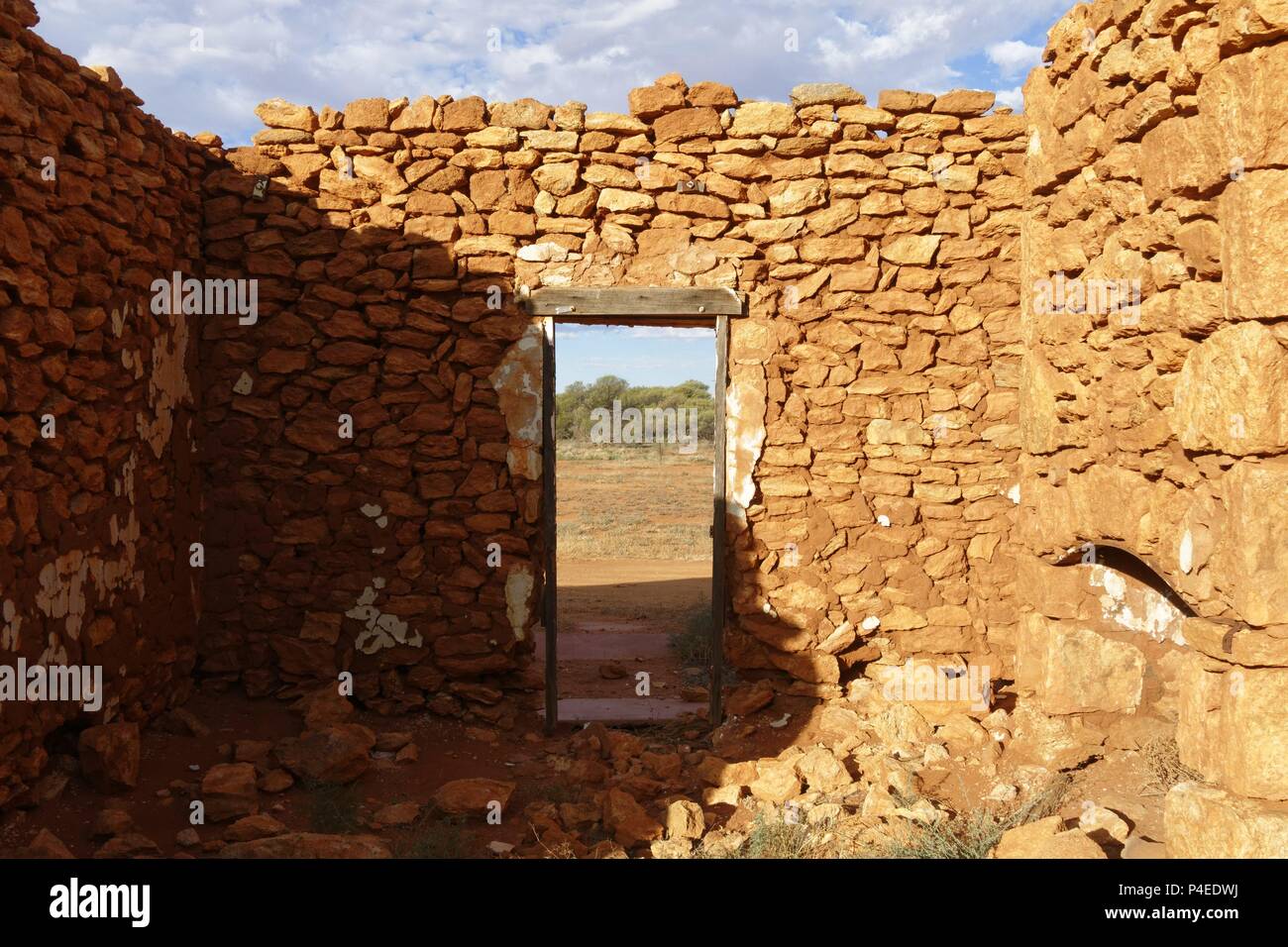 Stone ruin, Goldfields, Western Australia | usage worldwide Stock Photo ...