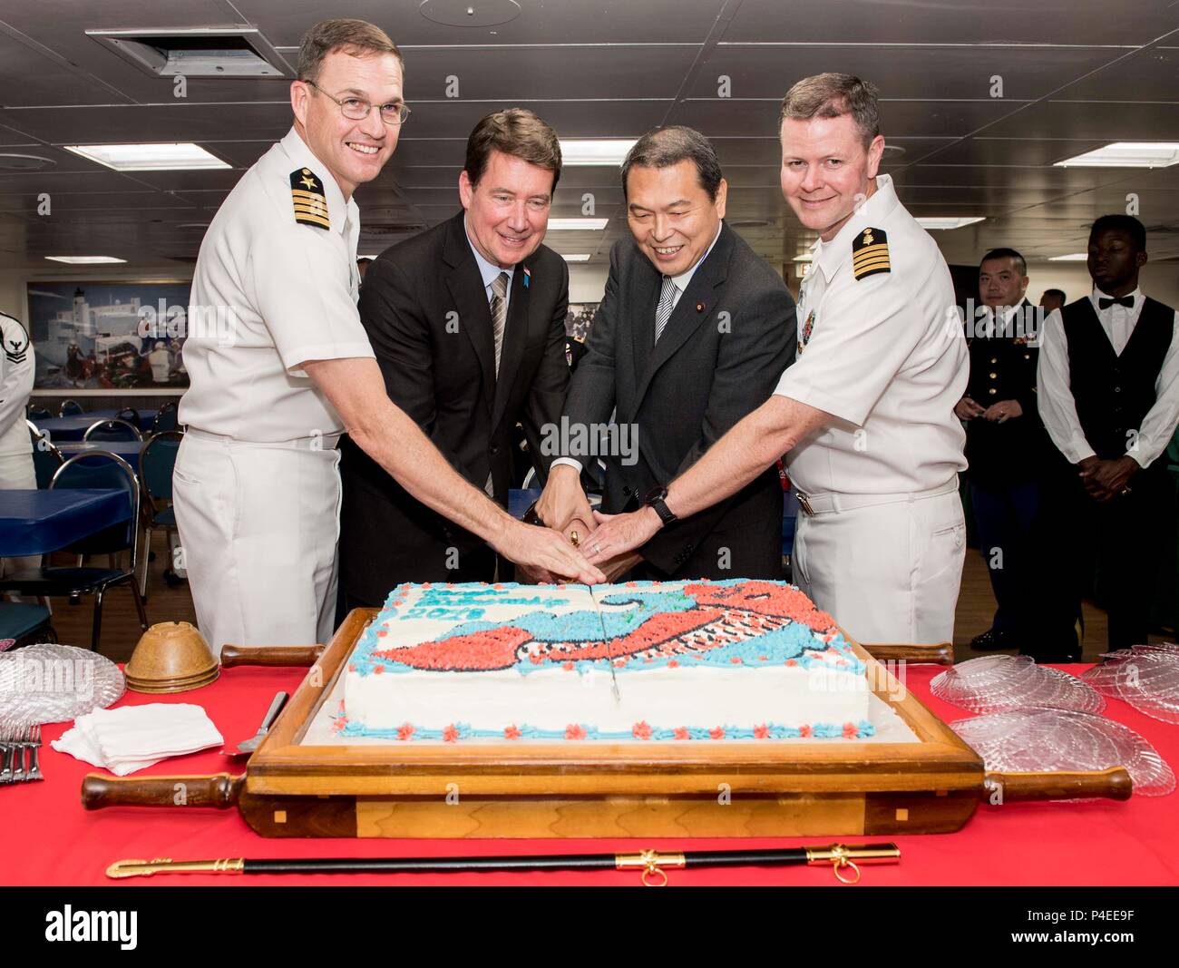 180616-N-RM689-0162 TOKYO, Japan (June 16, 2018) Capt. David Bretz ...