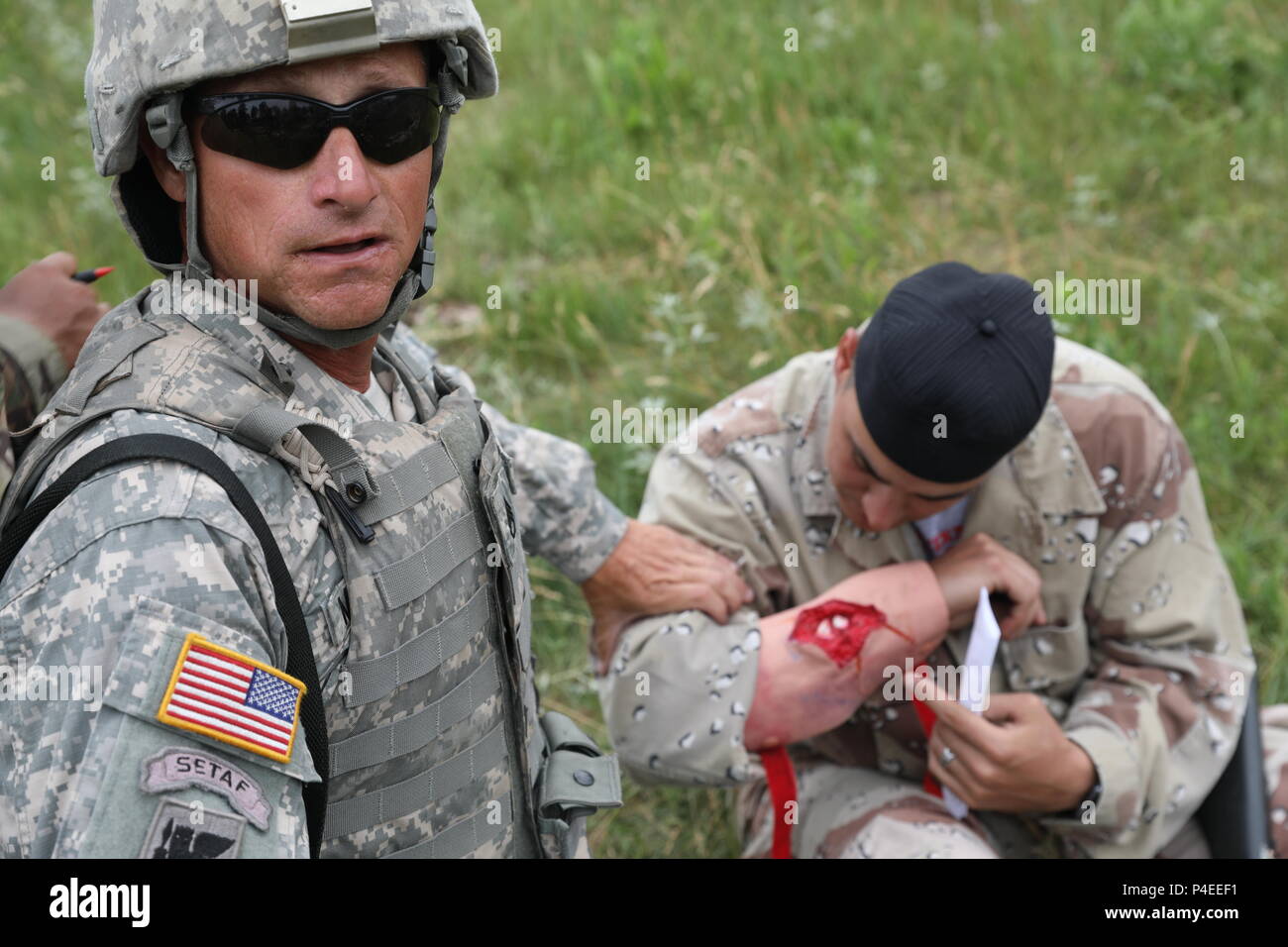 1077th med co ga hi-res stock photography and images - Alamy