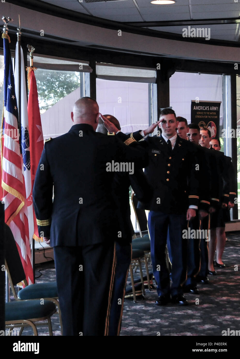 Maj. Gen. Troy Kok, the 99th Readiness Division commanding general ...