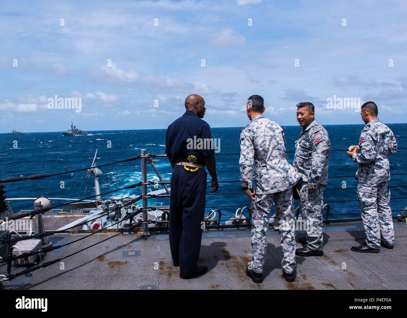 180618-N-FV739-191 GULF OF THAILAND (June 18, 2018) - Capt. Lex Walker ...