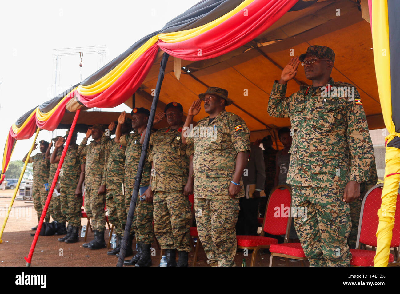 Ugandan soldiers uganda peoples defence hi-res stock photography and ...