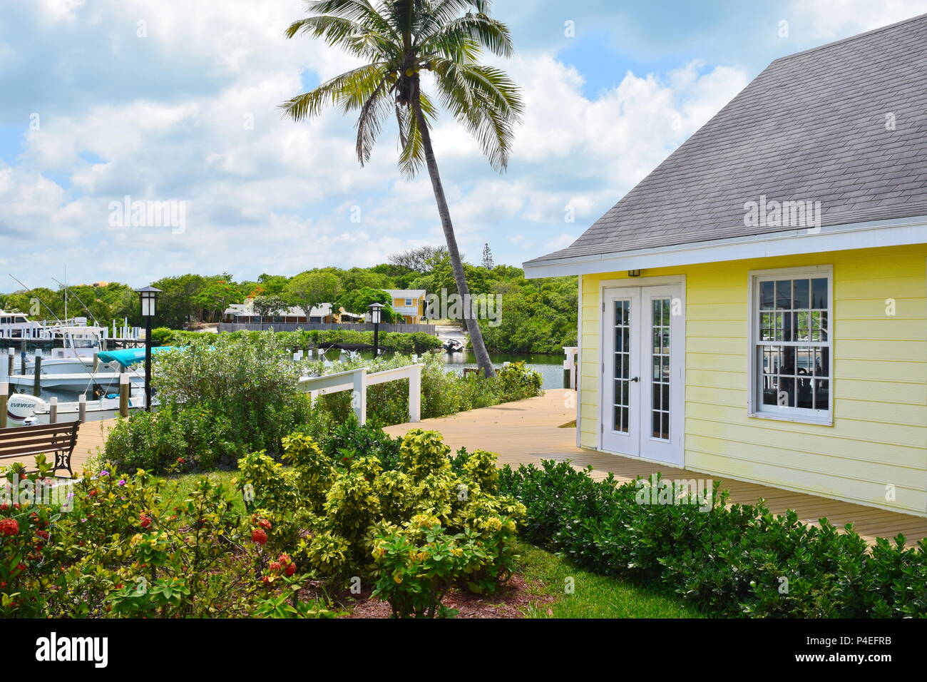 Green Turtle Cay Resort and Marina on the island in the Bahamas ...