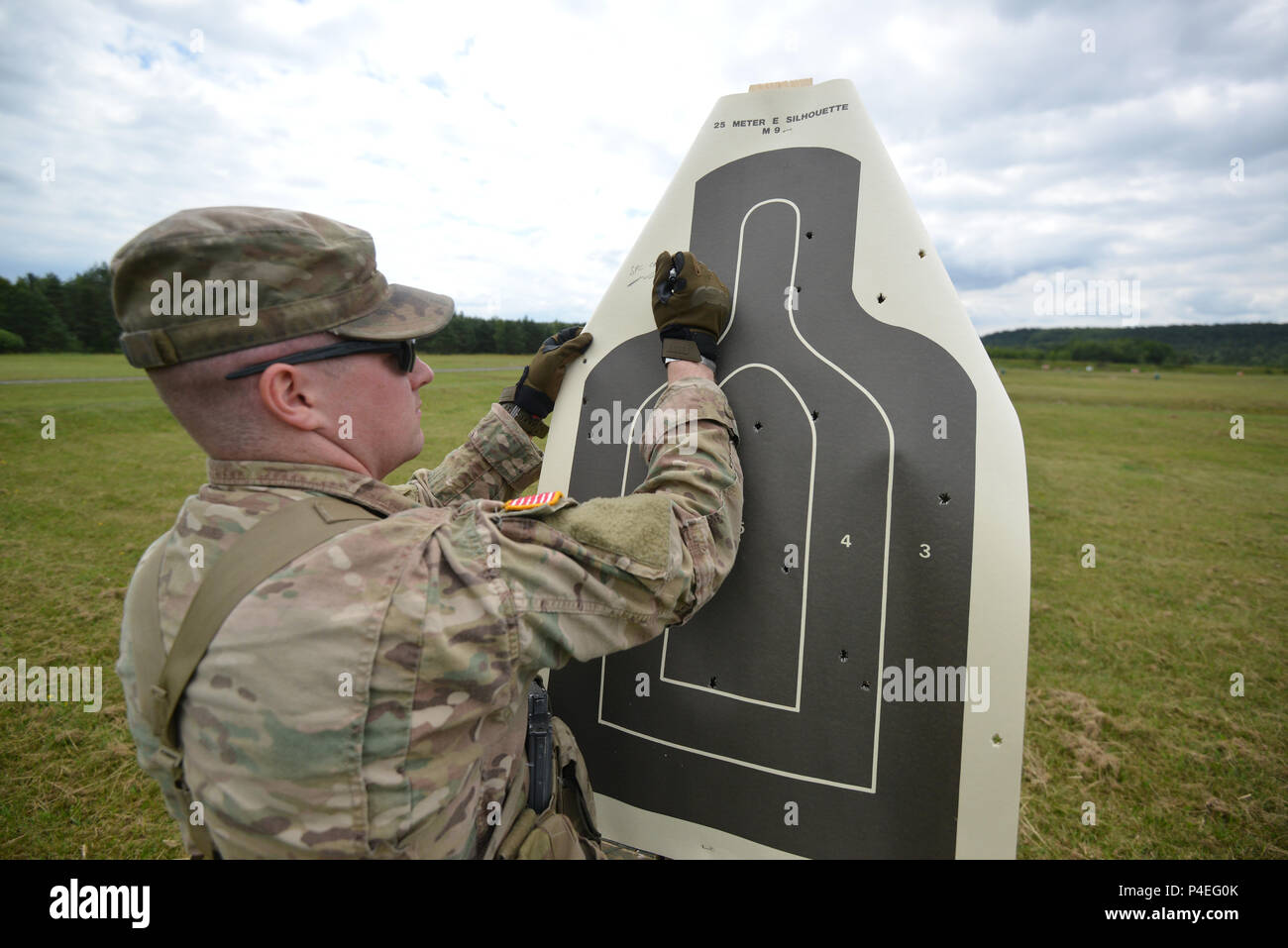 U.S. Army Spc. Alexander M. Craw assigned to 1st Battalion, 4th ...