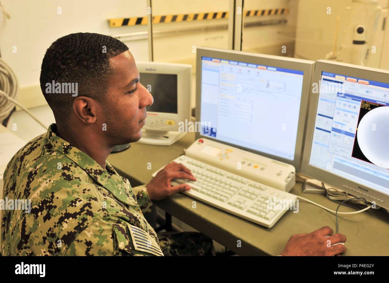 CAMP LEMONNIER, Djibouti – Hospital Corpsman 2nd Class Jermaine Jackson ...