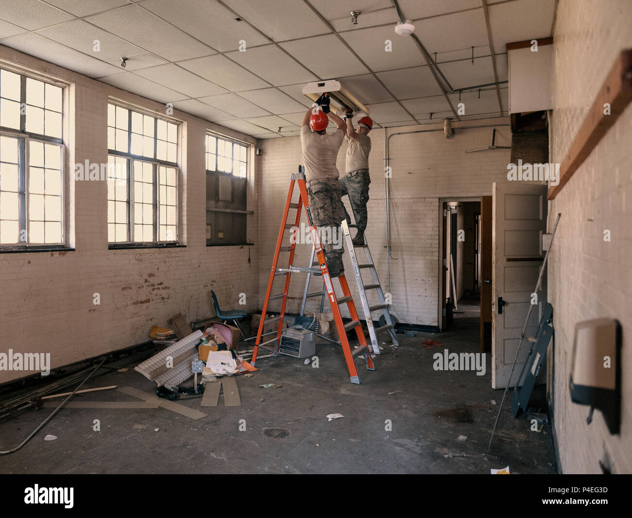 Staff Sgt. Joe Linnane, a heating, ventilation and air conditioning ...