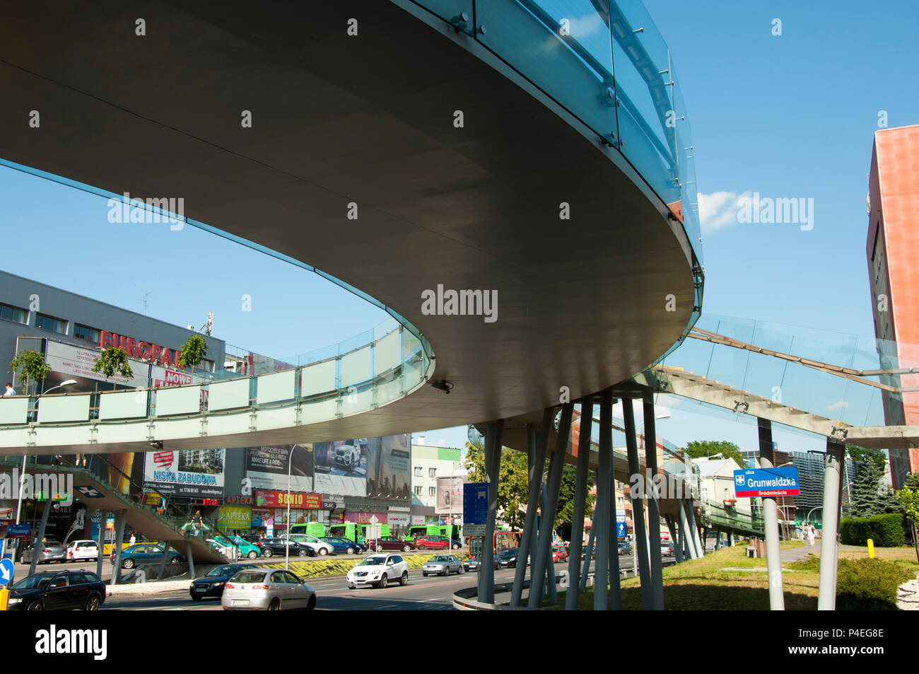 Pedestrian roundabout hi-res stock photography and images - Alamy
