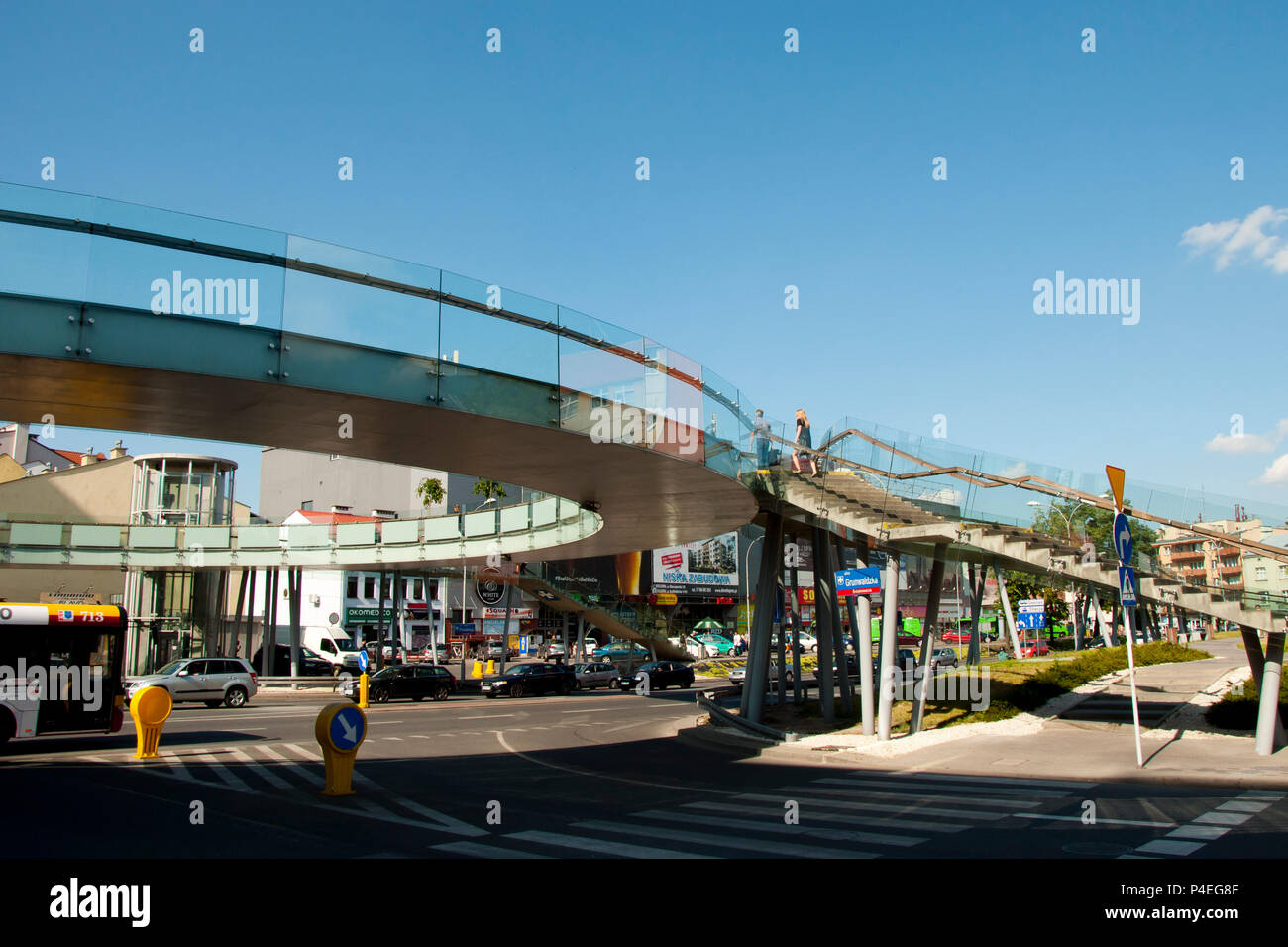 Pedestrian roundabout hi-res stock photography and images - Alamy