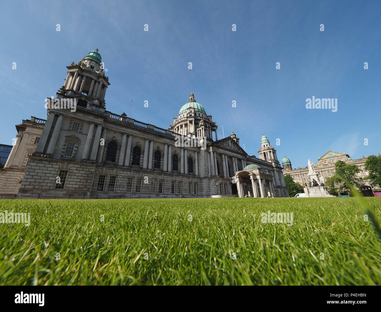 The Belfast City Hall in Belfast, UK Stock Photo - Alamy
