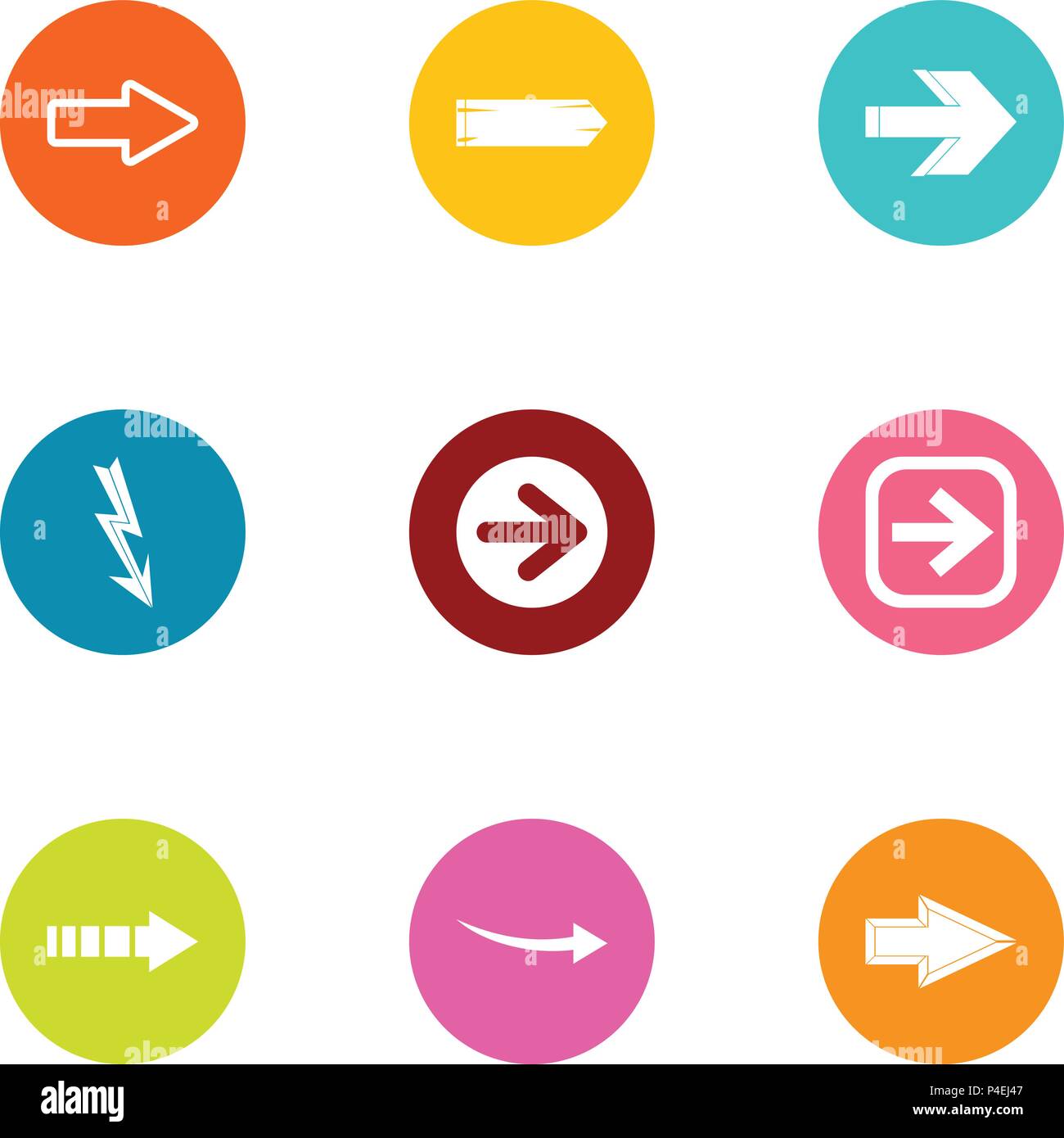 Rotation icons set, flat style Stock Vector Image & Art - Alamy Rotation icons set, flat style Stock Vector Image & Art - Alamy