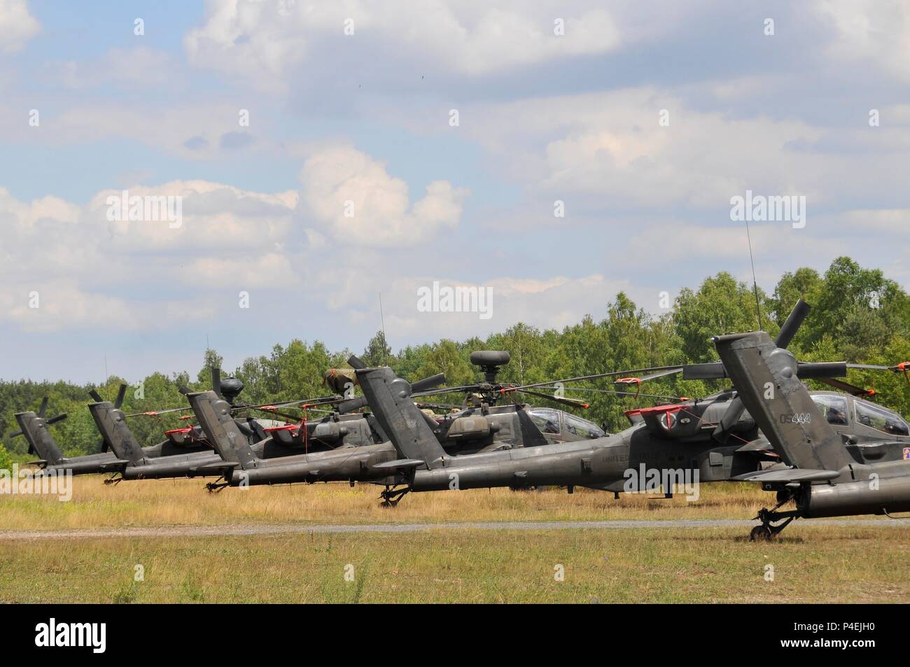 Apache helicopters assigned to Task Force Viper, 1st Attack ...