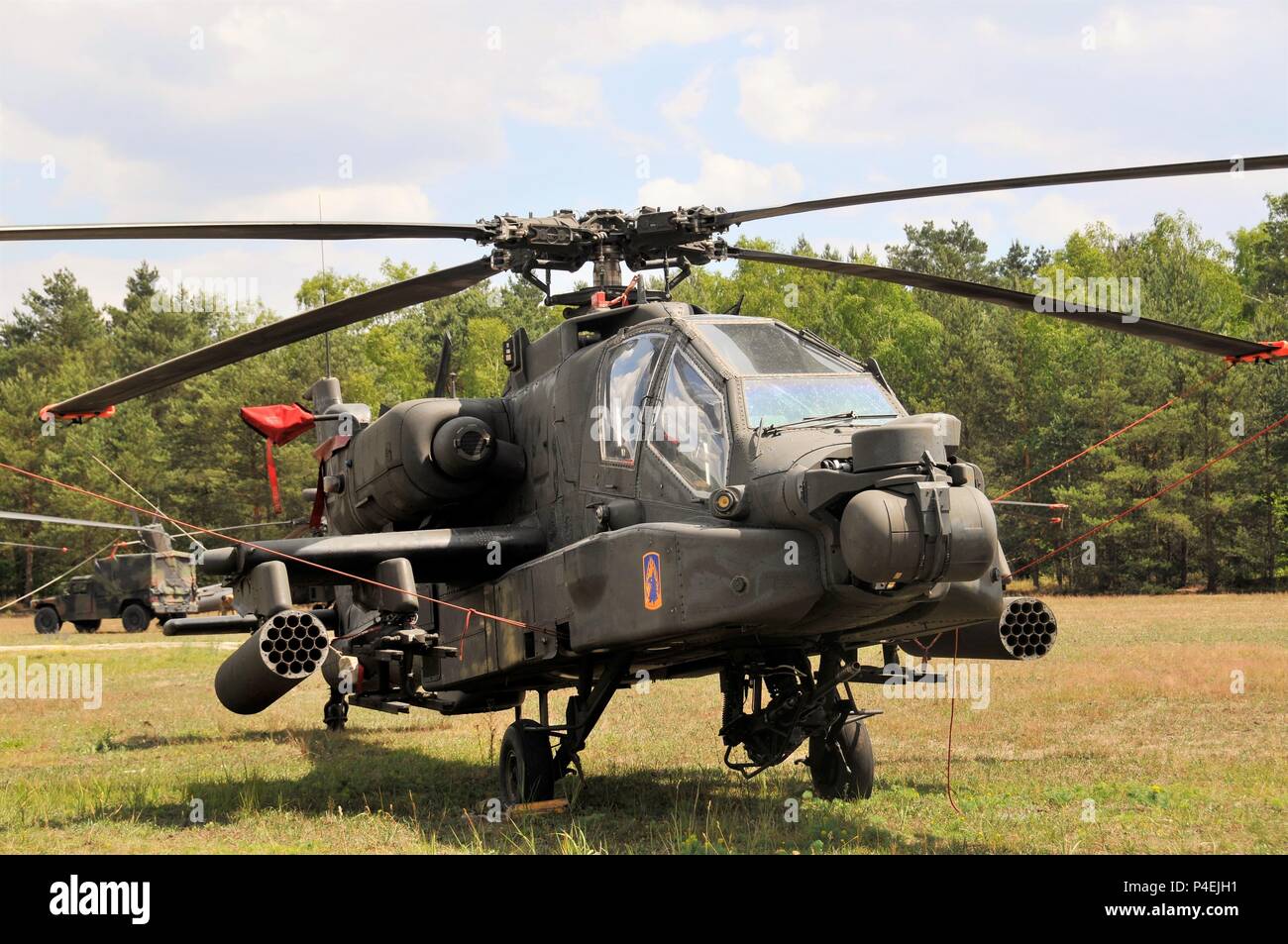 A Apache helicopter assigned to Task Force Viper, 1st Attack ...