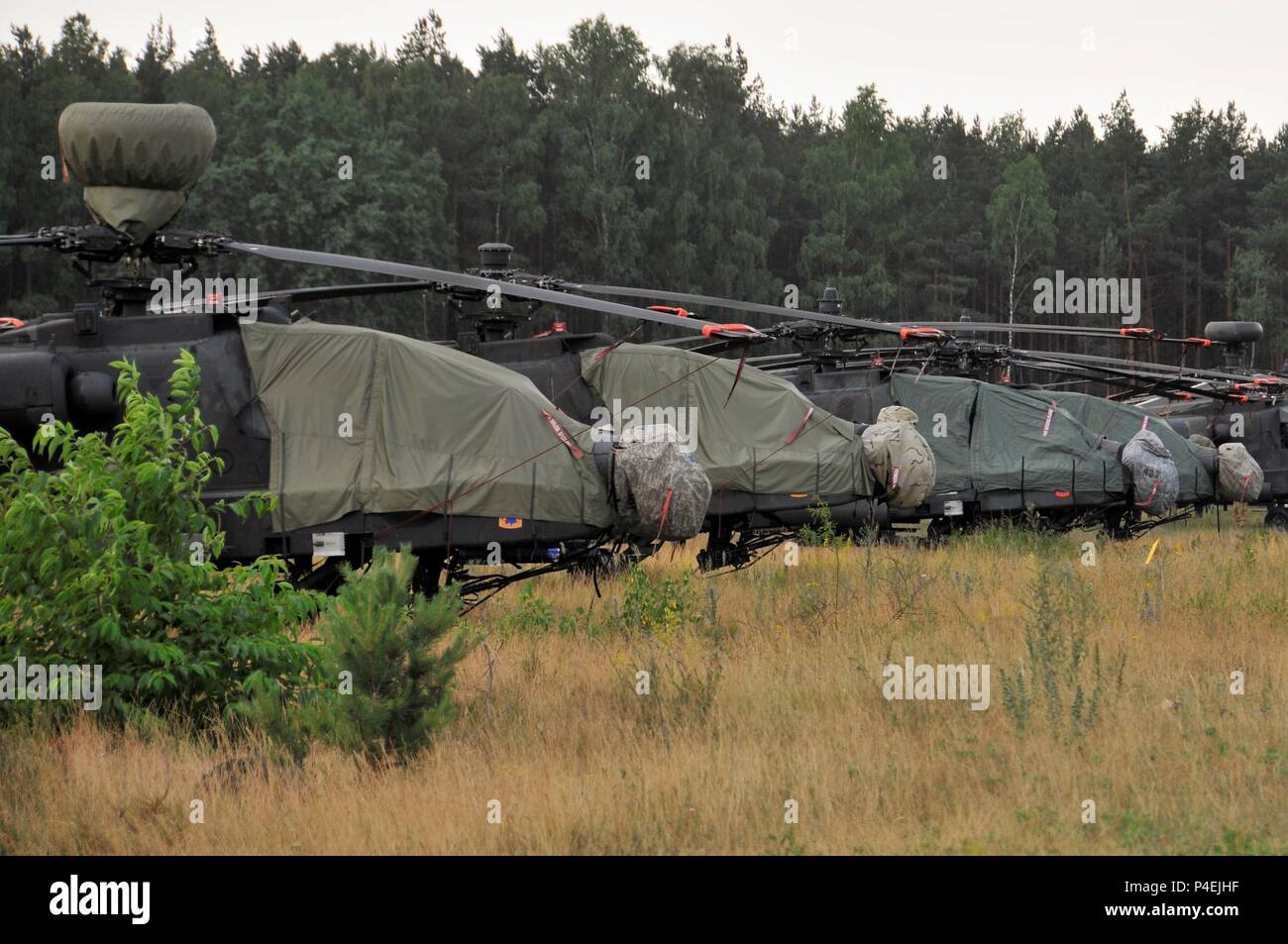 Apache helicopters assigned to Task Force Viper, 1st Attack ...