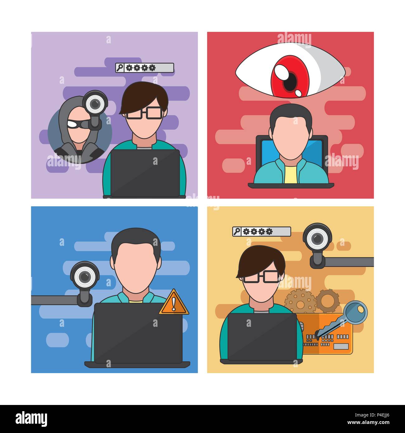 Hacker criminal dark web code Cut Out Stock Images & Pictures - Alamy