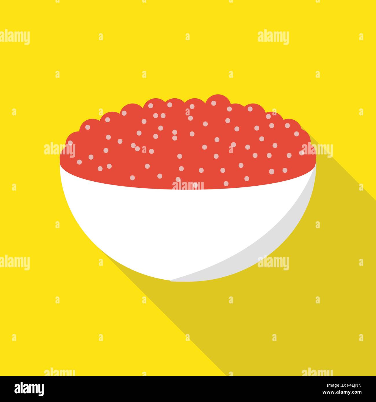 Butter bread caviar Stock Vector Images - Alamy