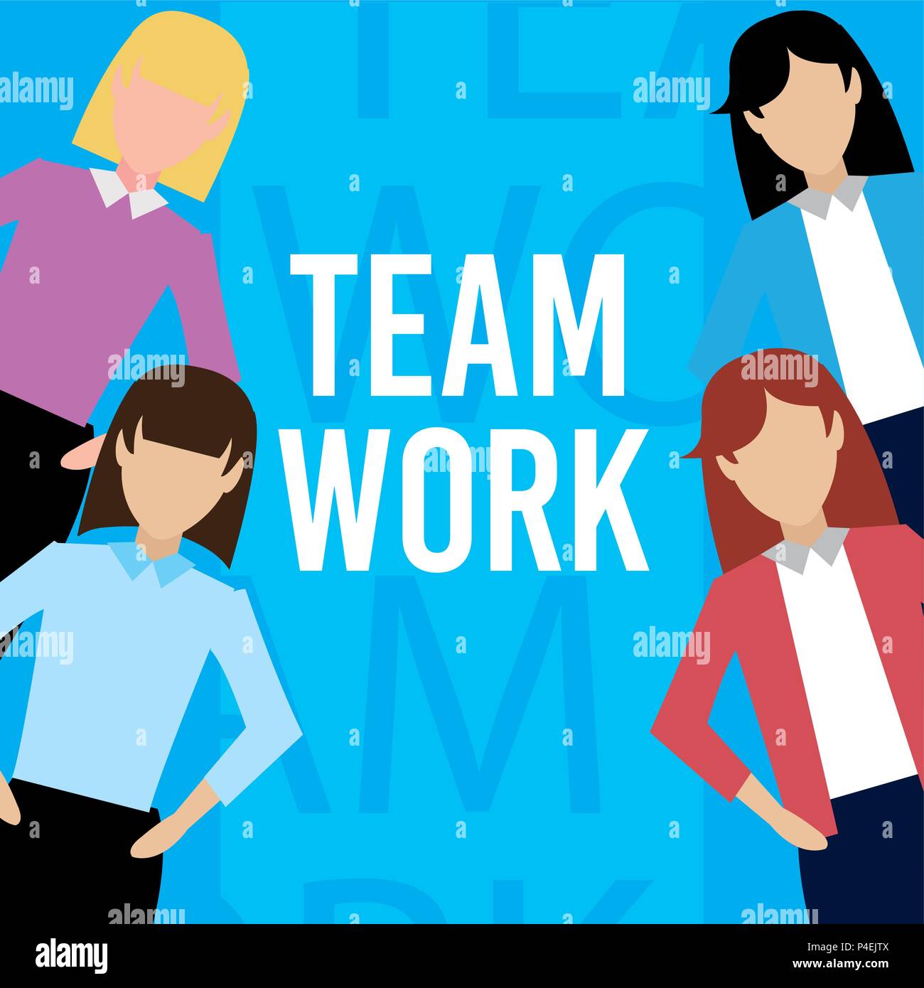 Cartoon Teamwork Pictures