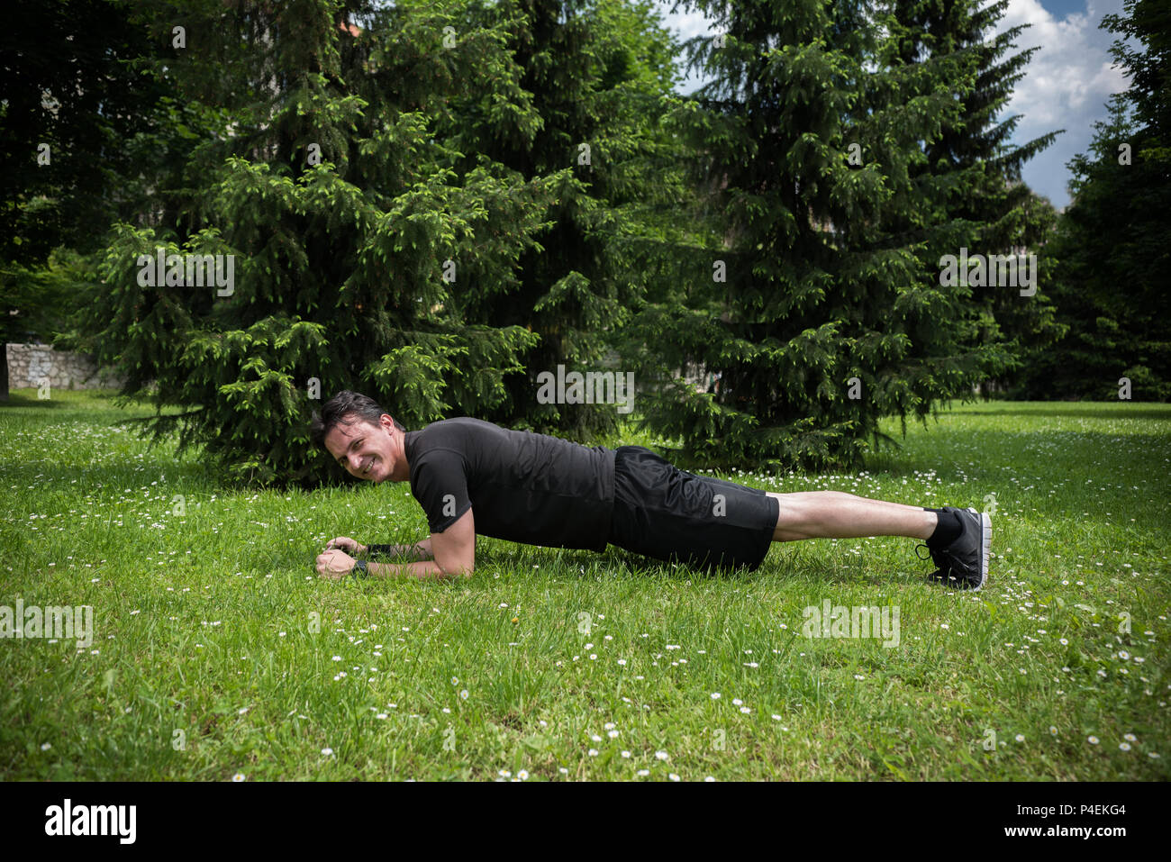 Press plank hi-res stock photography and images - Alamy