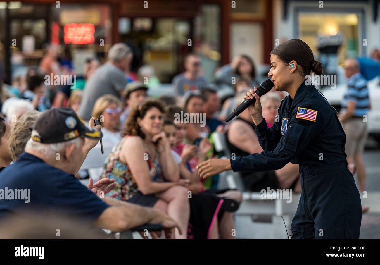 Tech. Sgt. Nalani Quintello, Max Impact vocalist, performs for hundreds ...