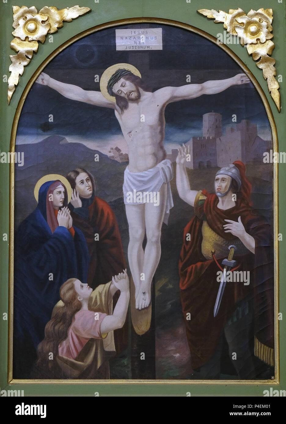 Jesus dies on the cross hi-res stock photography and images - Alamy