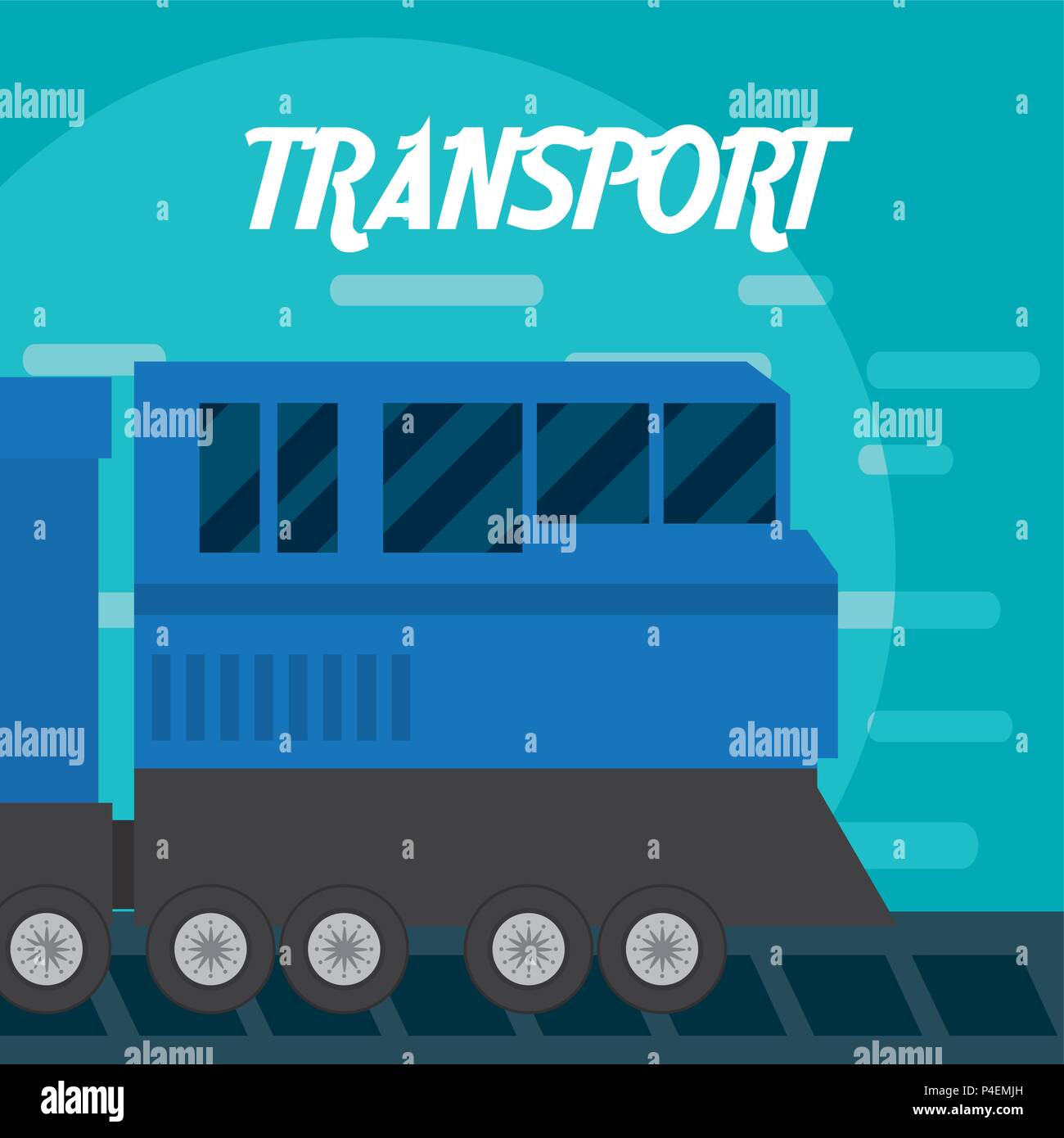 Train fast transport Stock Vector Image & Art - Alamy