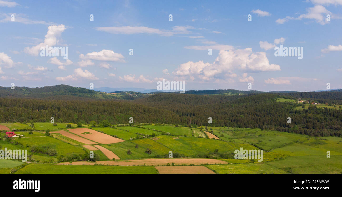 Rural landscape, Sarajevo, Bosnia and Herzegovina Stock Photo - Alamy