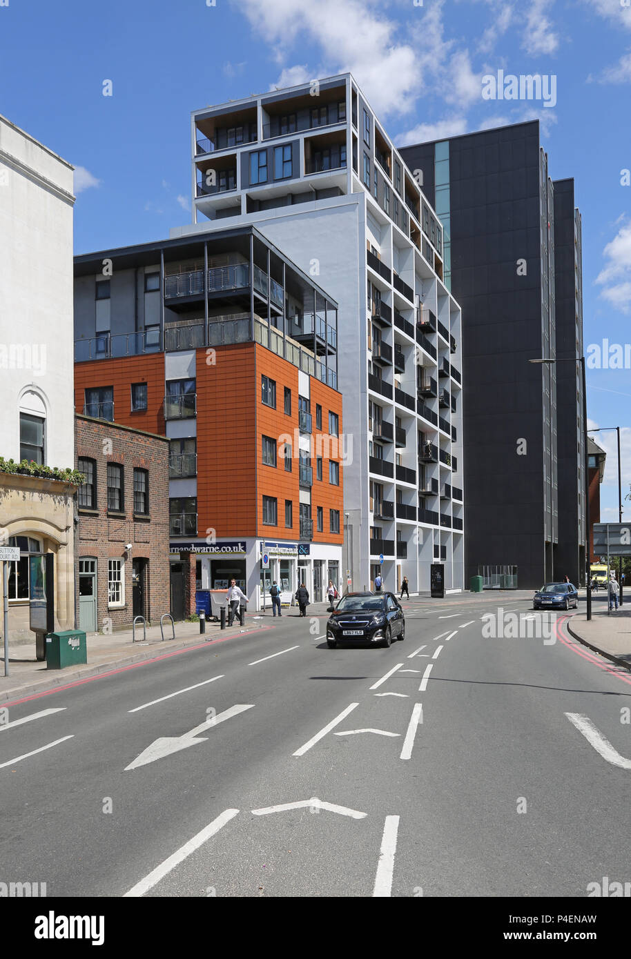 One way system hi-res stock photography and images - Alamy