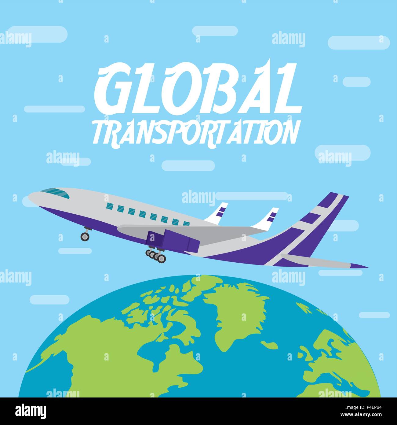 Global transportation concept Stock Vector Image & Art - Alamy