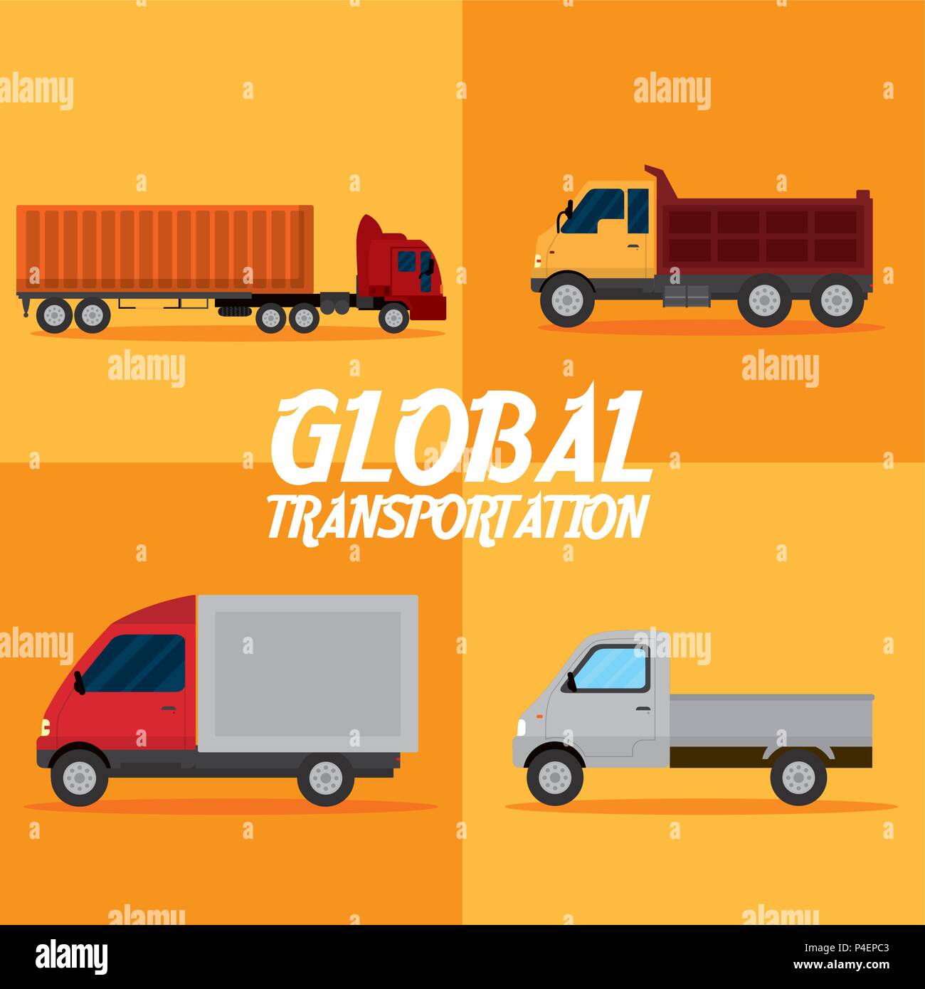 Global transportation concept Stock Vector Image & Art - Alamy