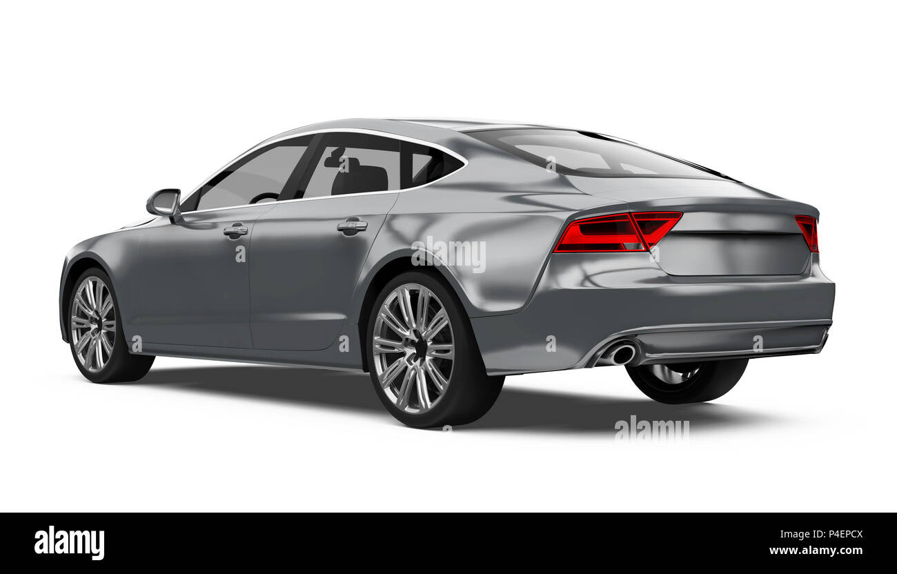 Luxury Sedan Car Isolated Stock Photo - Alamy