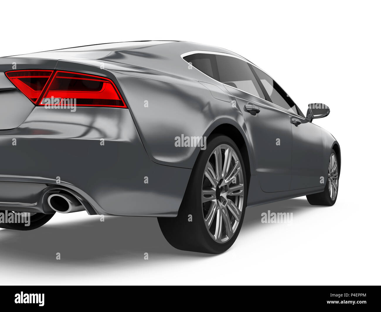 Luxury Sedan Car Isolated Stock Photo - Alamy