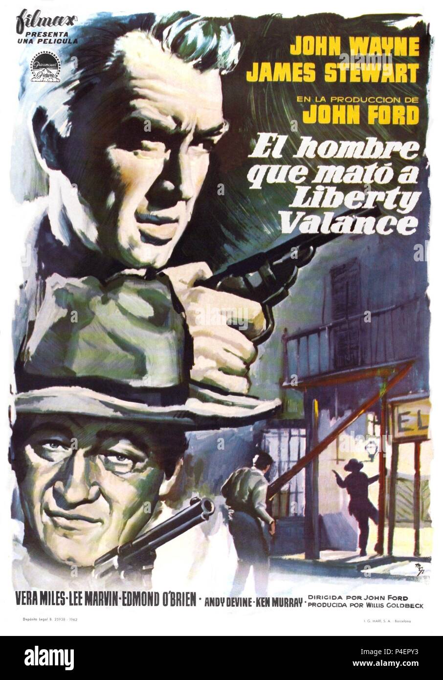 Original Film Title: THE MAN WHO SHOT LIBERTY VALANCE. English Title ...