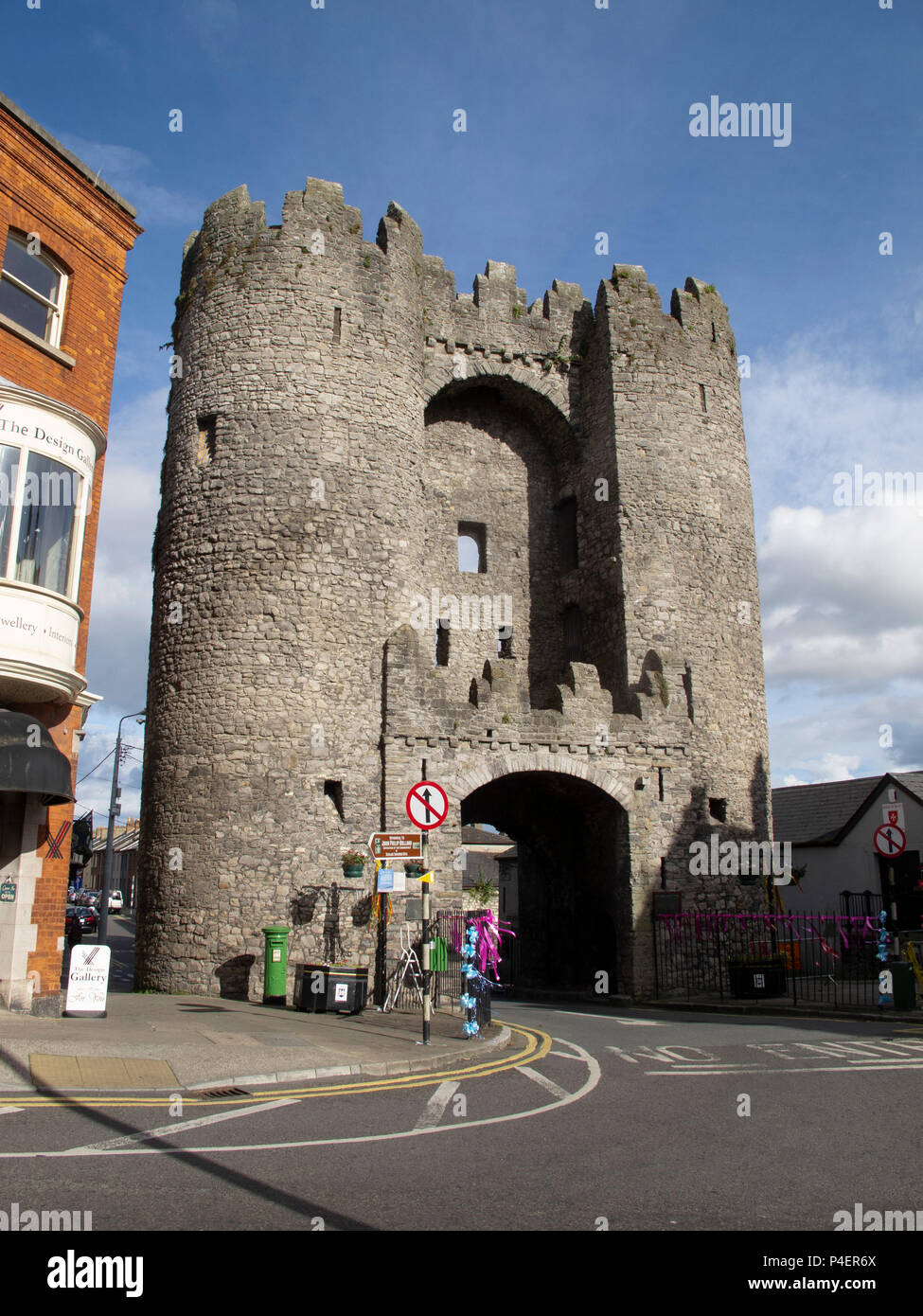 saint laurence gate in drogheda Stock Photo - Alamy
