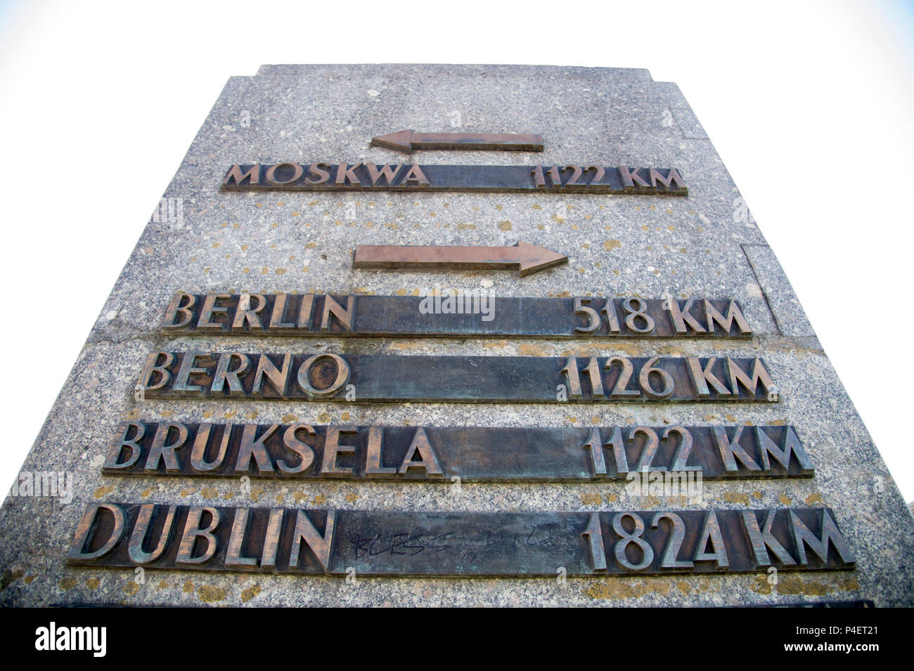 Zero mile marker hi-res stock photography and images - Alamy