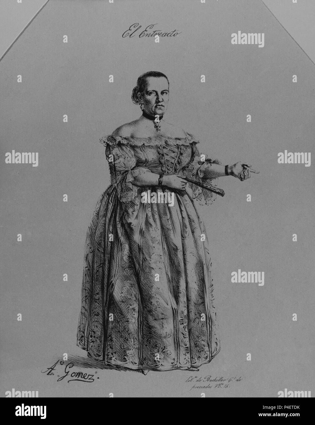 JERONIMA LLORENTE - ACTRIZ DE TEATRO DEL S XIX - 1815/?. Author ...