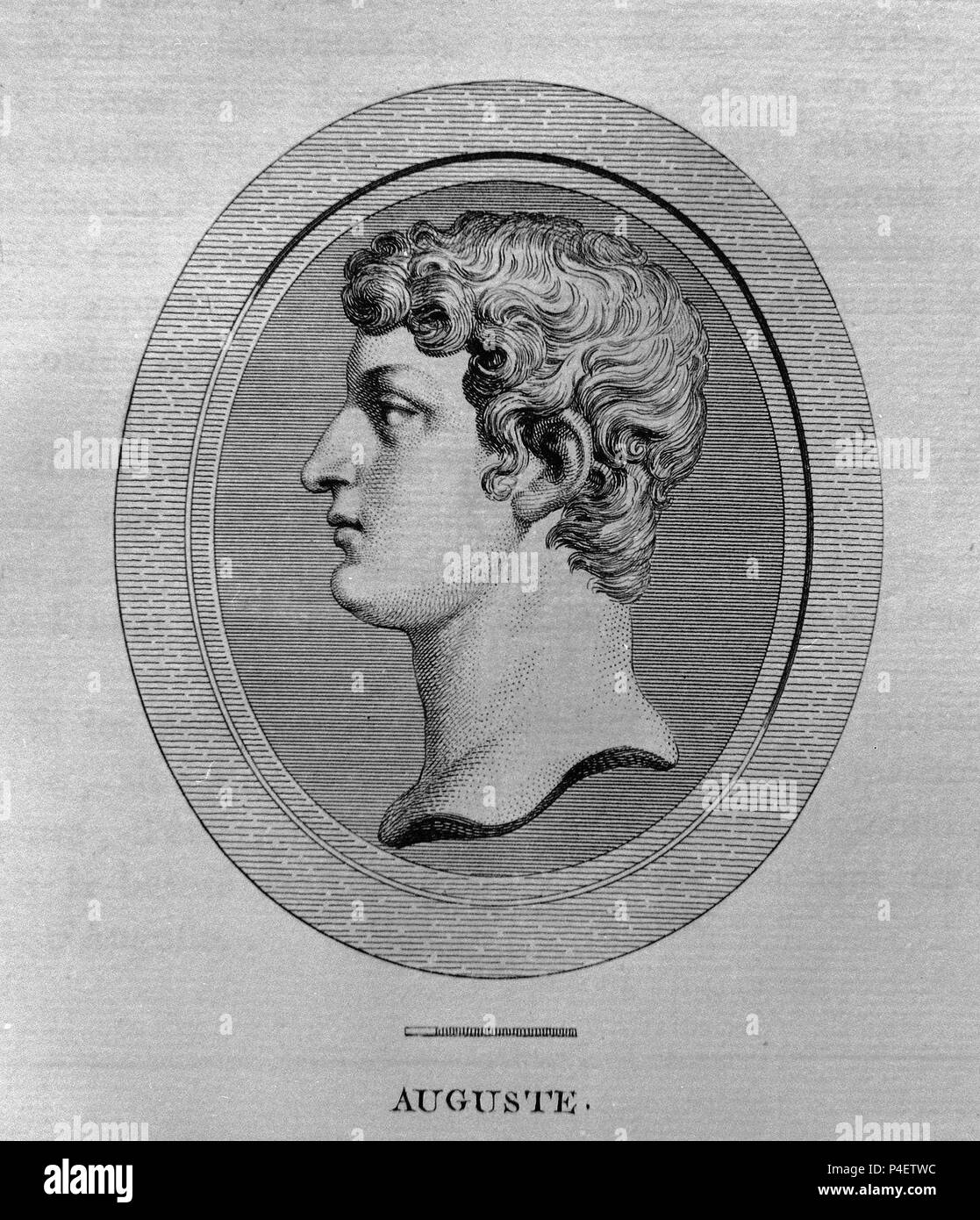 Emperador augusto Black and White Stock Photos & Images - Alamy