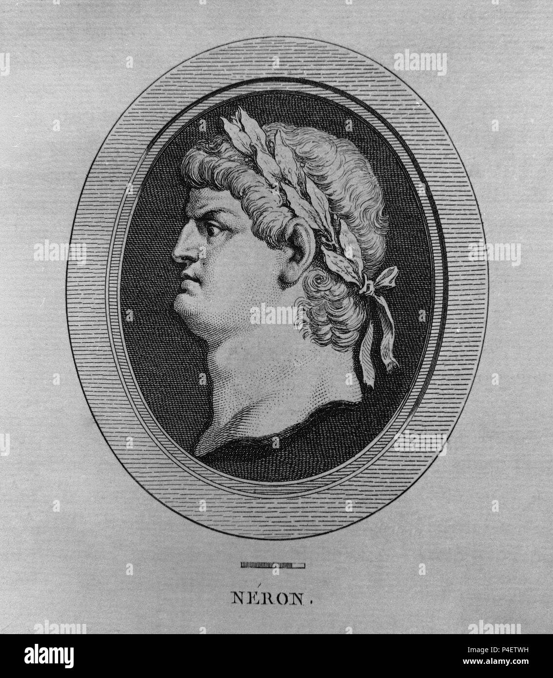 Neron emperador romano hi-res stock photography and images - Alamy