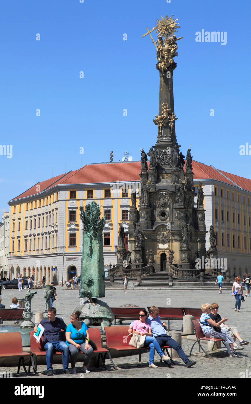Olomouc holy trinity column hi-res stock photography and images - Alamy