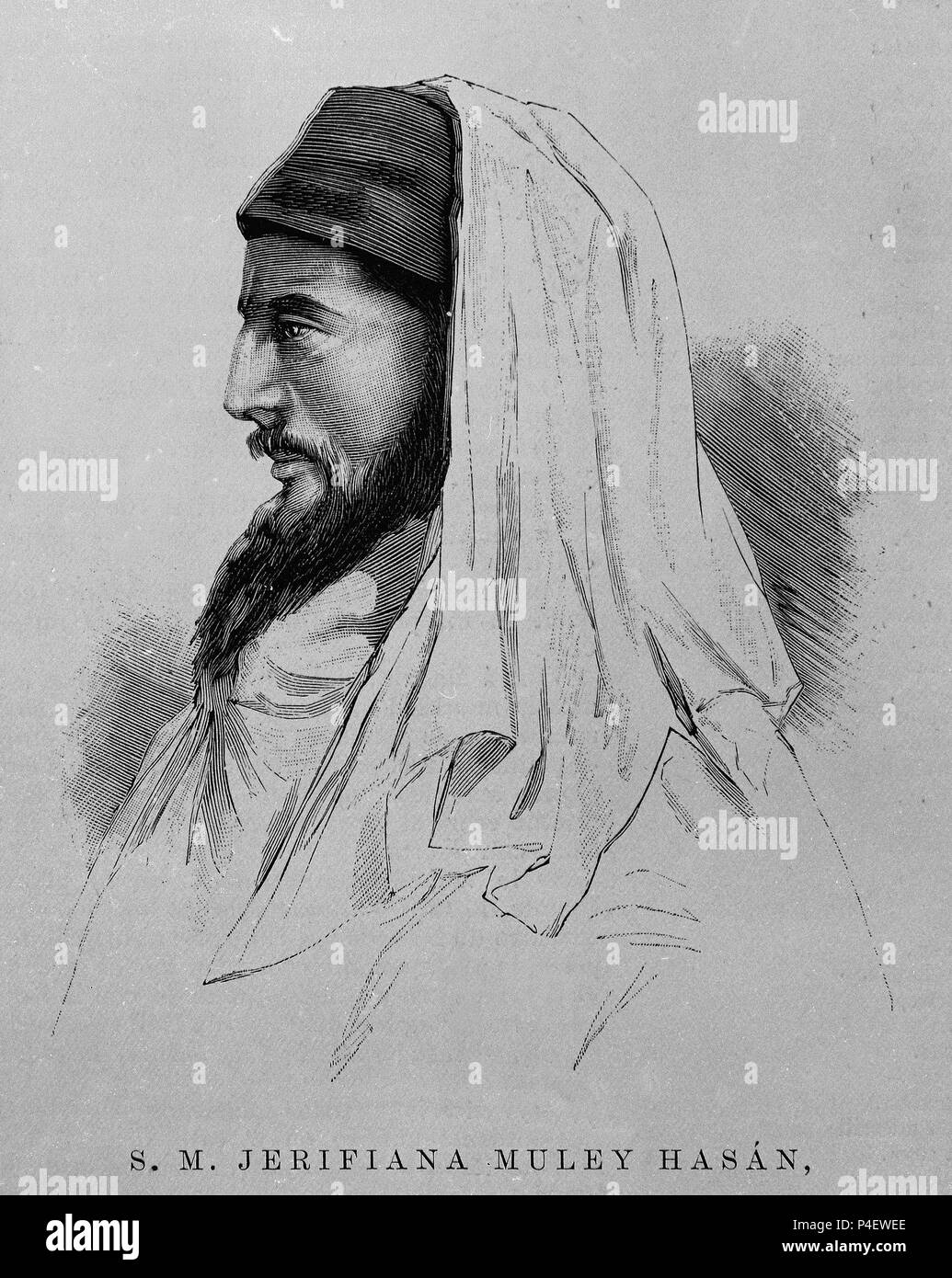 S M JERIFIANA MULEY HASAN SULTAN DE MARRUECOS Stock Photo - Alamy