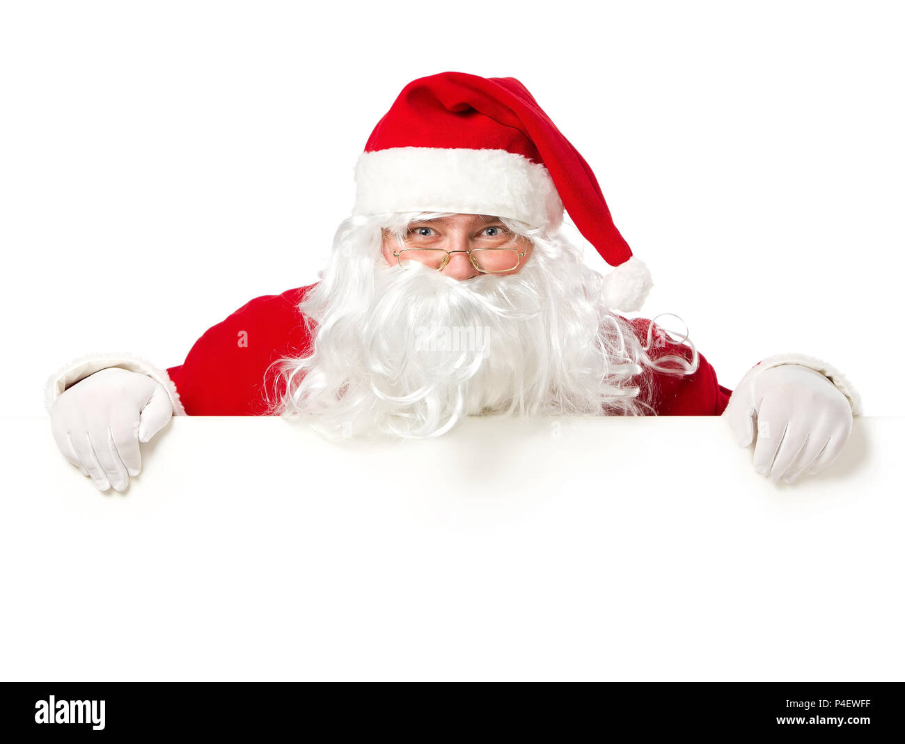 Holding blank invitation Cut Out Stock Images & Pictures - Alamy