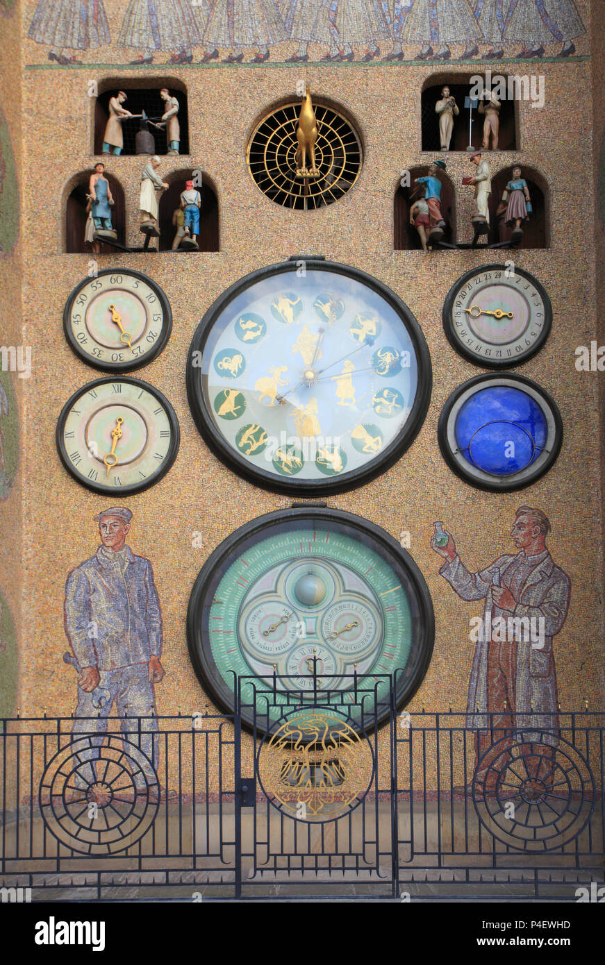 Olomouc clock hi-res stock photography and images - Alamy