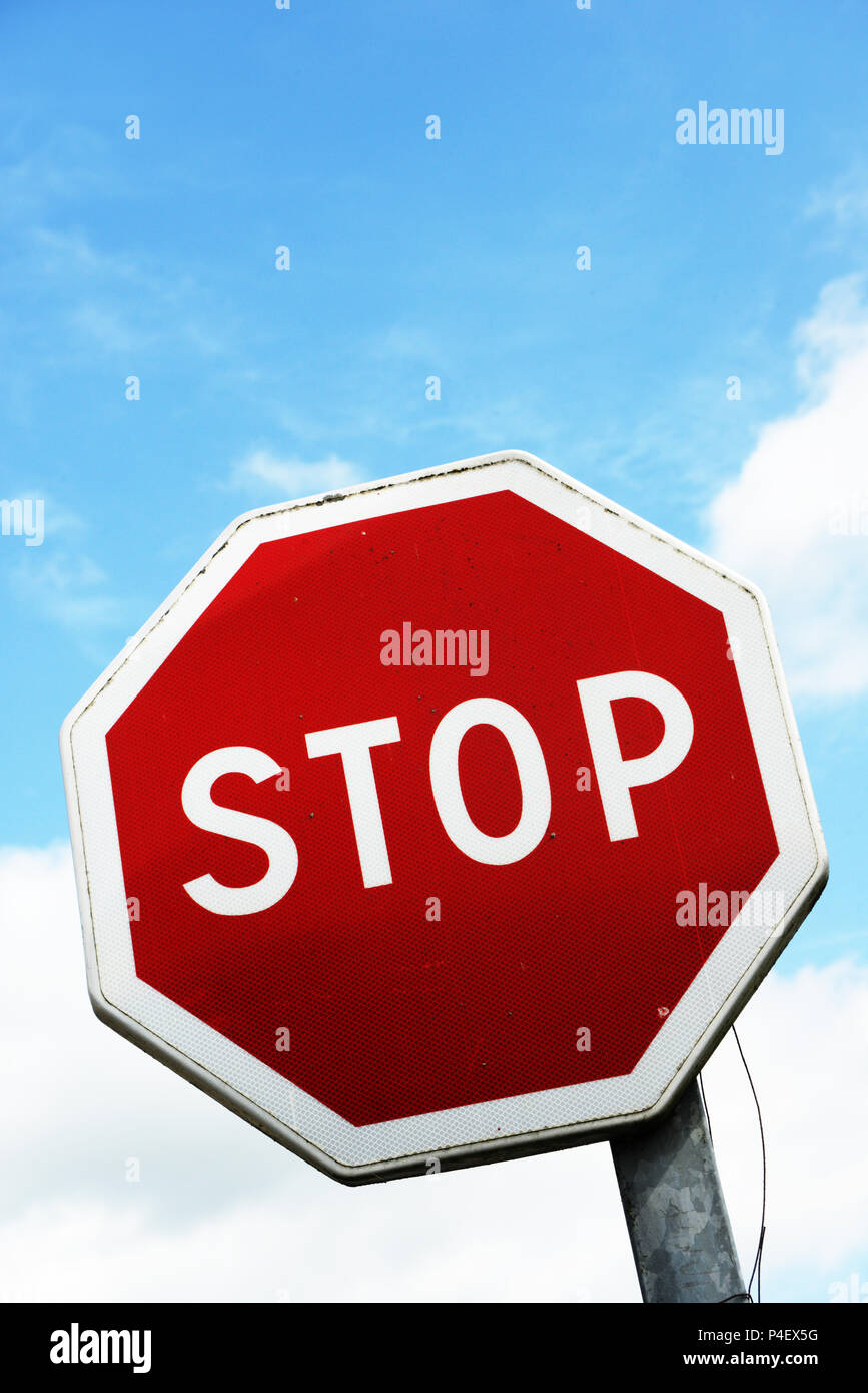English french stop sign hi-res stock photography and images - Alamy