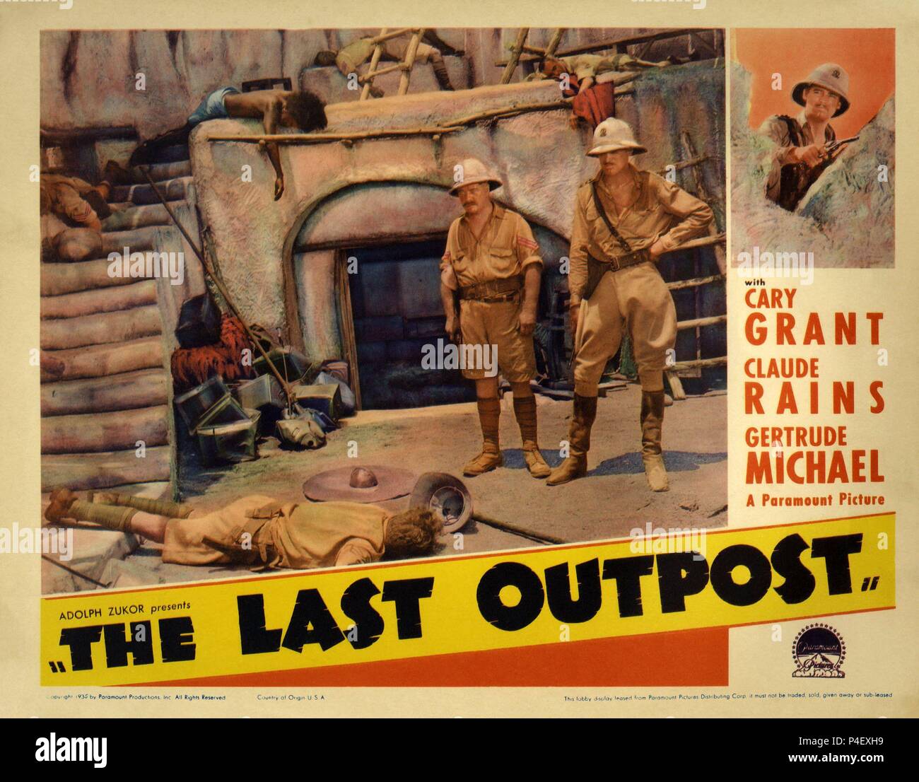Original Film Title: THE LAST OUTPOST. English Title: THE LAST OUTPOST. Film Director: CHARLES ...
