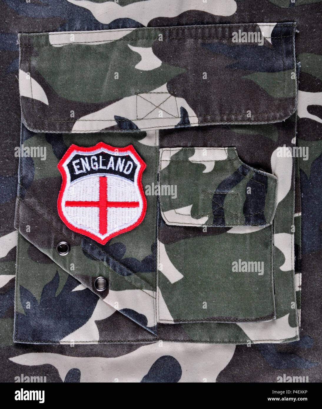 England cloth badge hi-res stock photography and images - Alamy