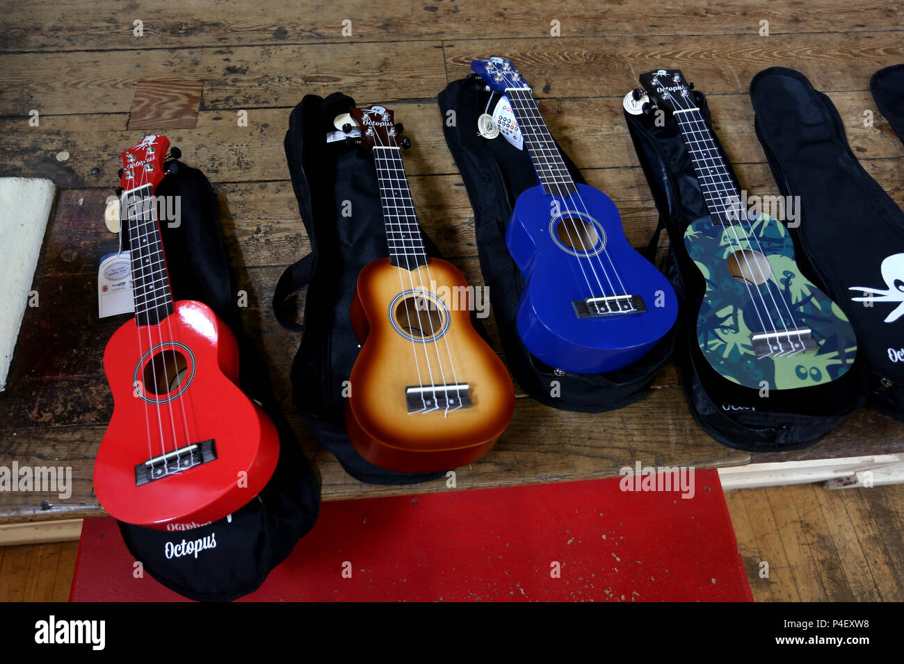 Group people playing musical instrument hi-res stock photography and ...