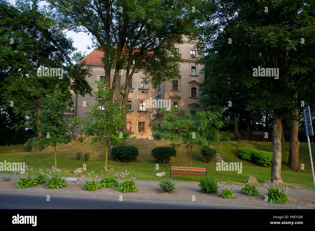 Renaissance Old Castle in Ploty, Poland. June 16th 2018 © Wojciech ...